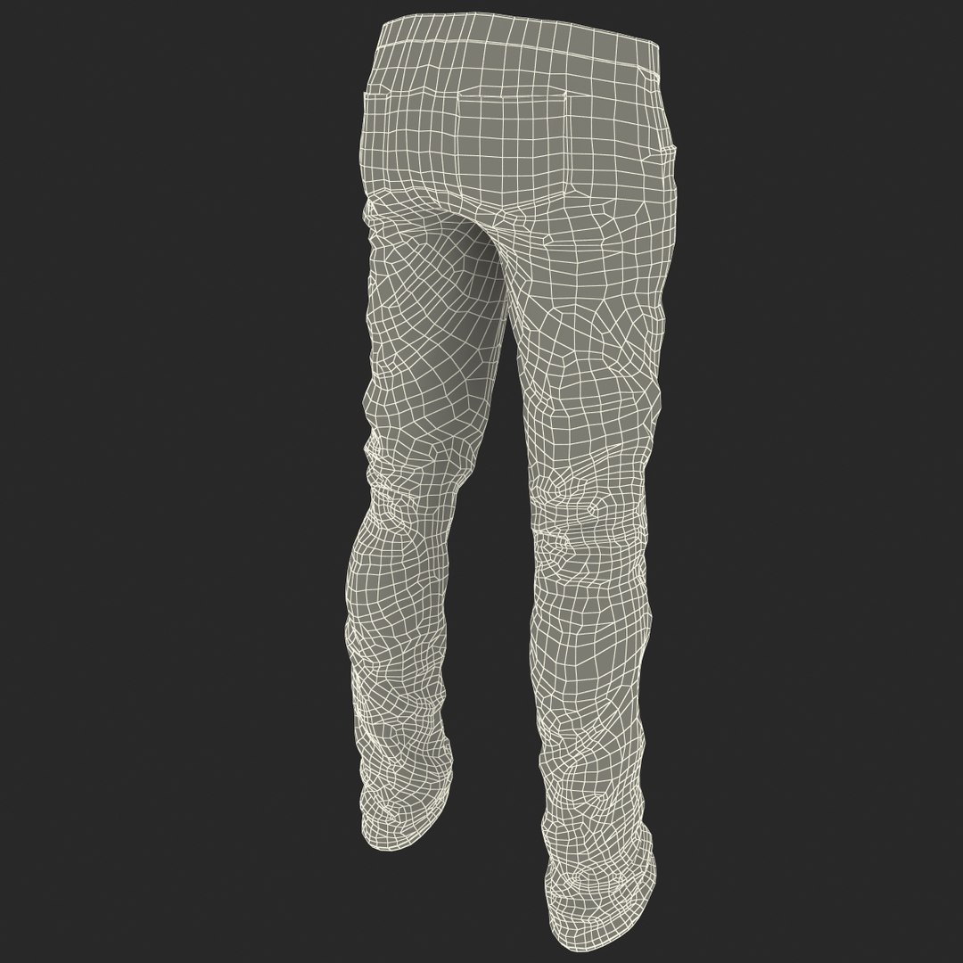 Jeans Pants 3d Model