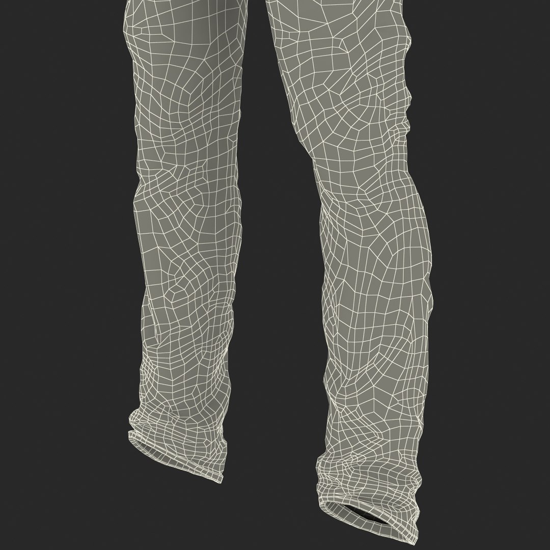 Jeans Pants 3d Model