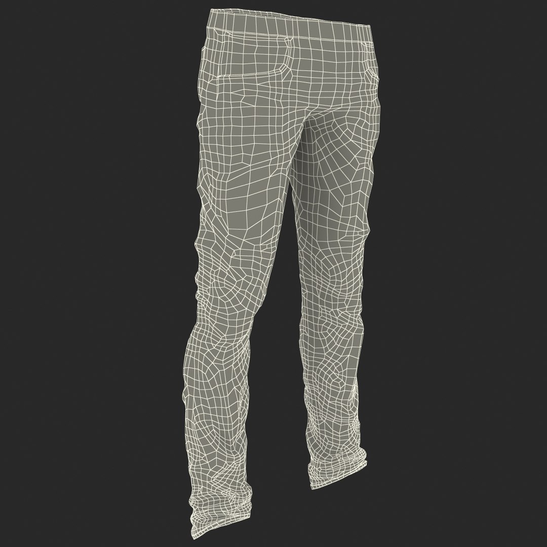 Jeans Pants 3d Model