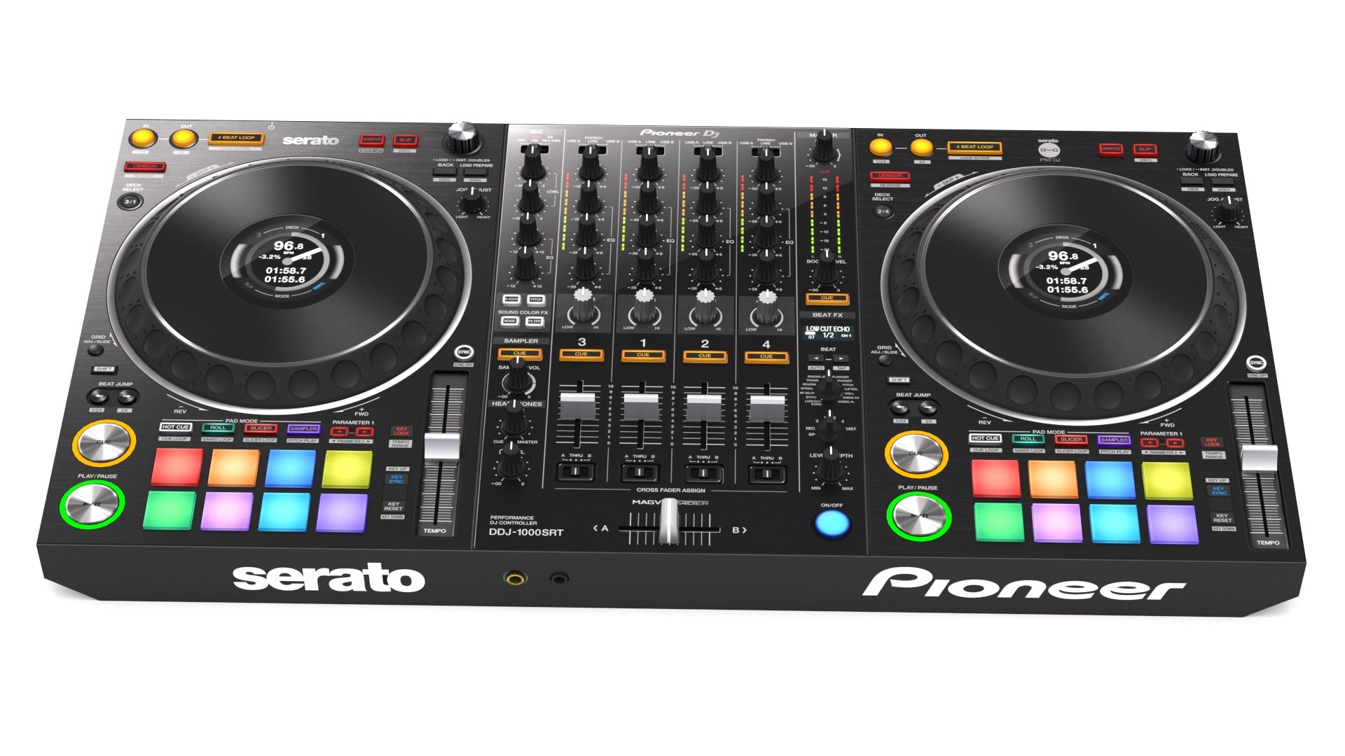 Pioneer Ddj-1000srt Model - TurboSquid 1769150