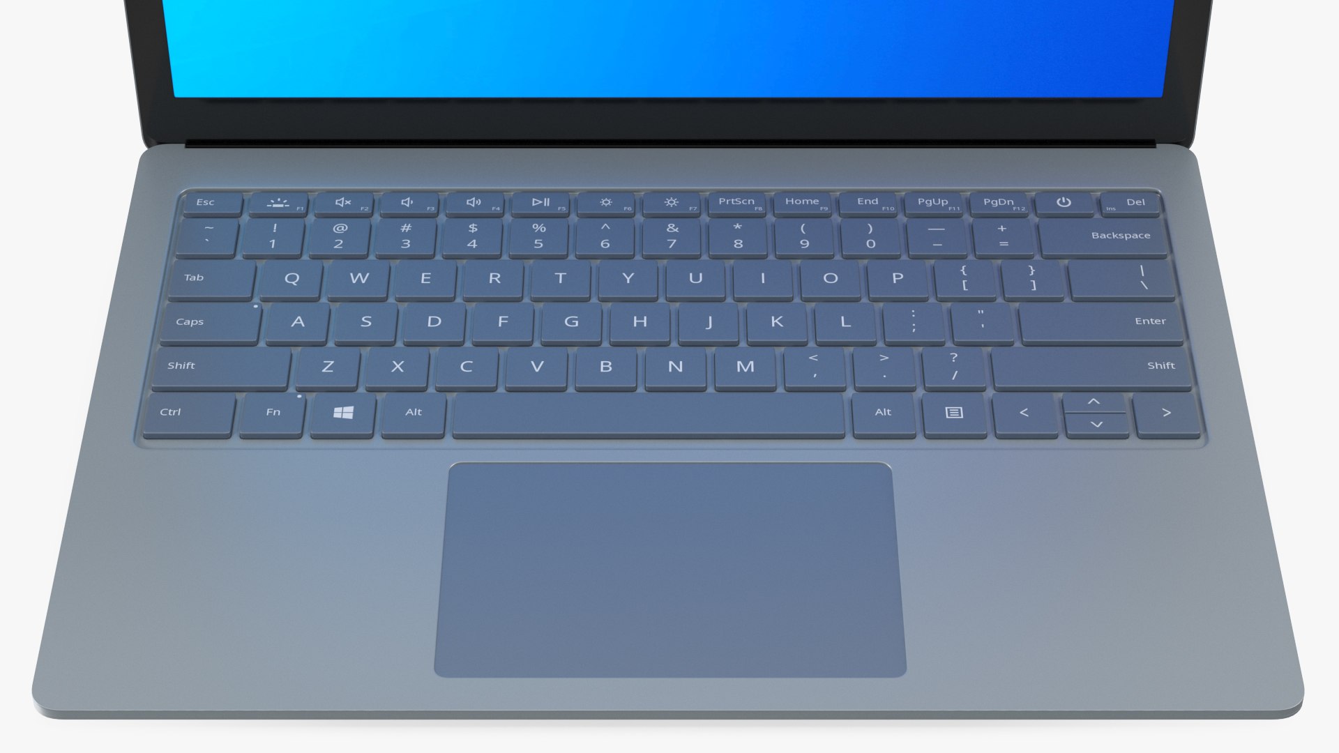Microsoft Surface Laptop 4 13 Inch Ice Blue 3D model - TurboSquid 1768917