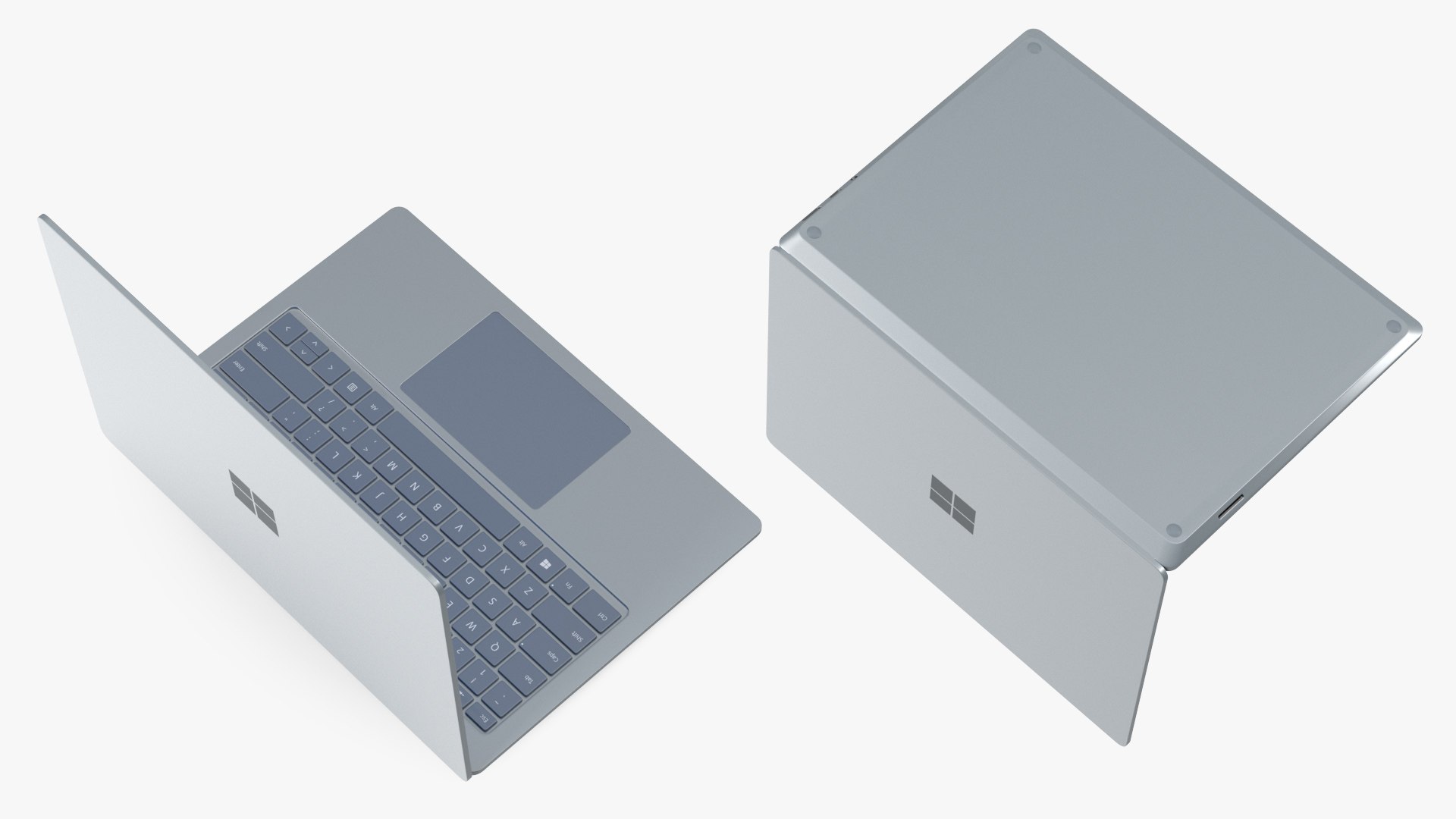 Microsoft Surface Laptop 4 13 Inch Ice Blue 3D model - TurboSquid 1768917