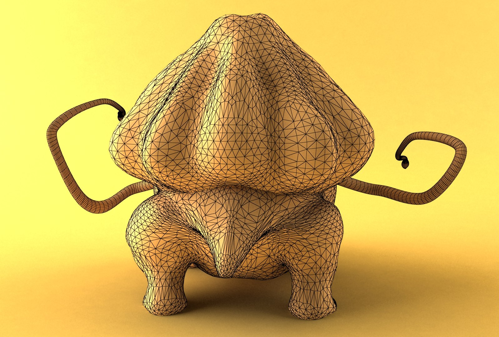 Pocket Monster 3d Model