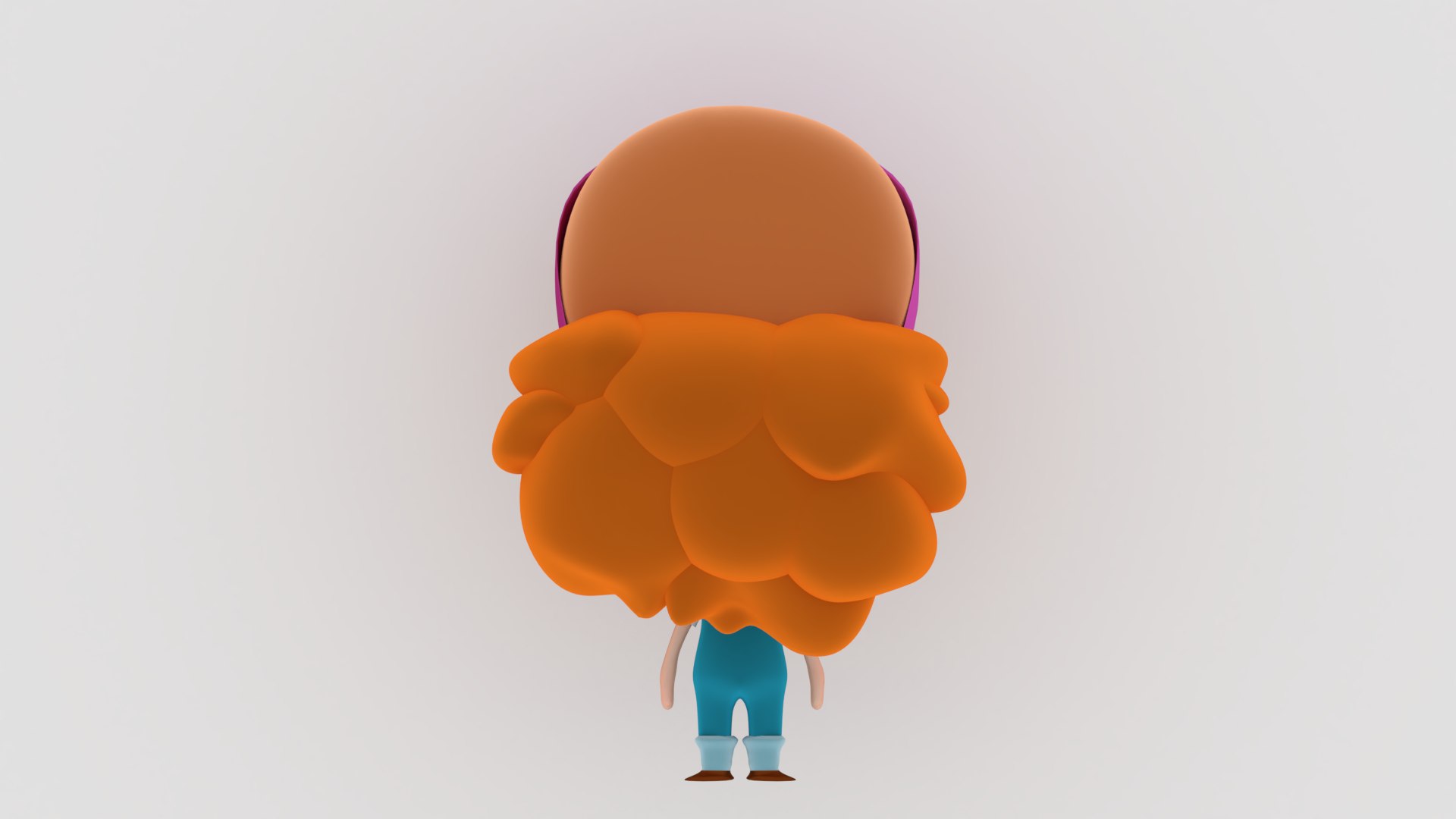 3D model iman stylized character rigged - TurboSquid 1205576