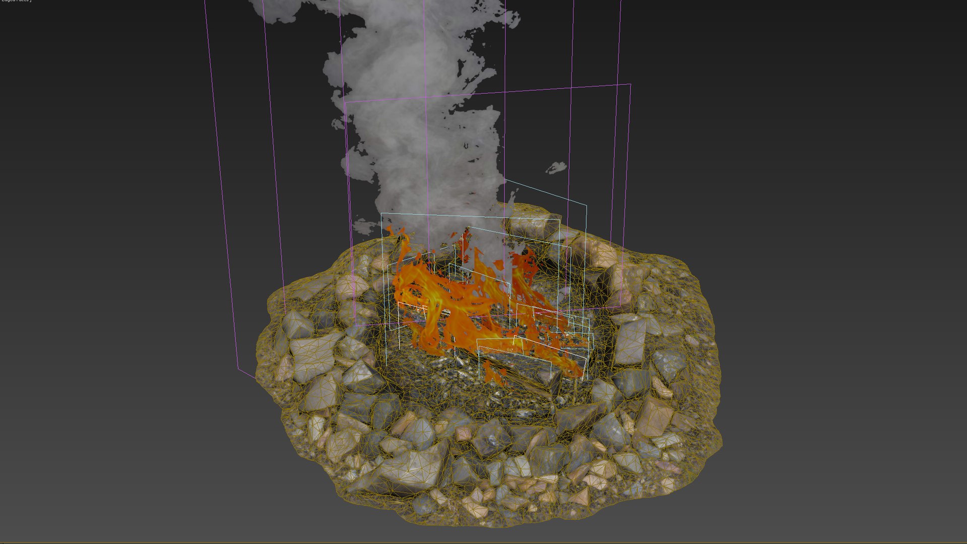 3D Campfire 01 model - TurboSquid 1910386