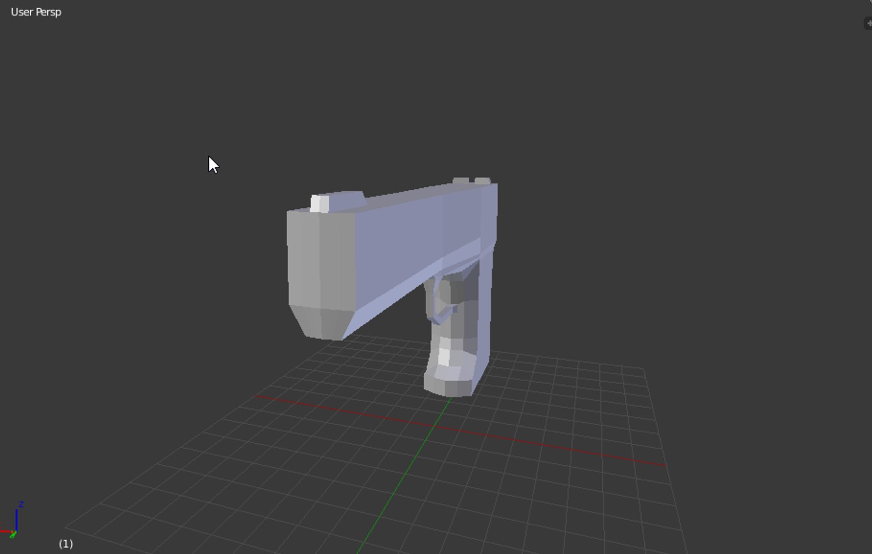 Simple Low-poly 3d Model