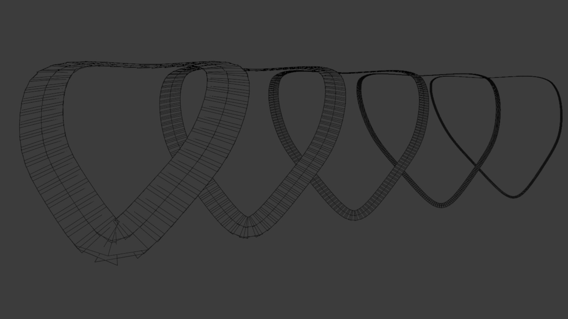 3D Low Poly Chains - 5 Pack Model - TurboSquid 1962796