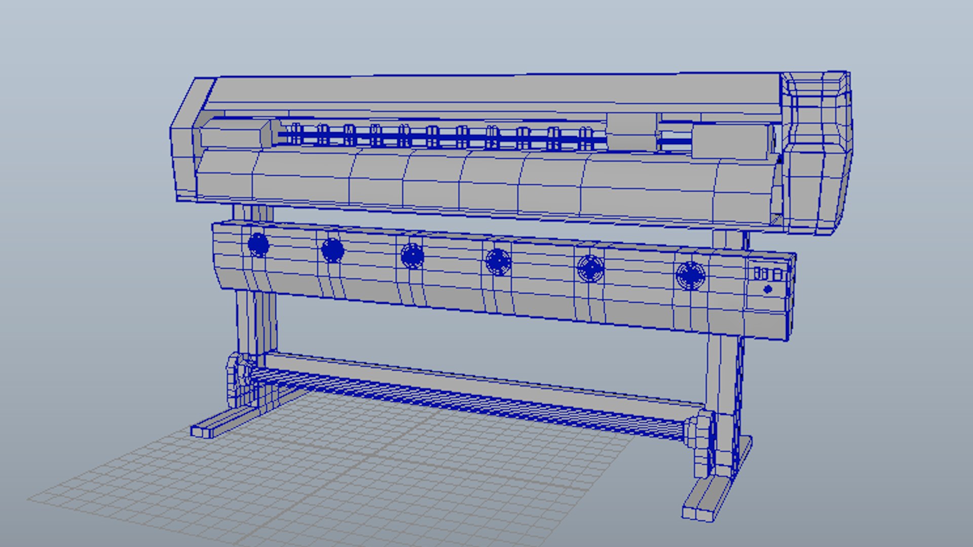 3D Cutting Plotter - TurboSquid 2173535