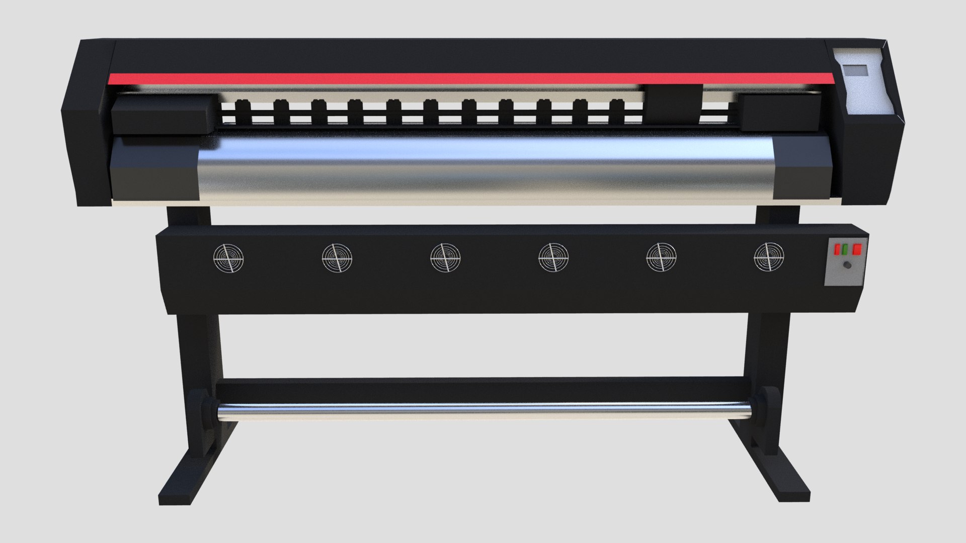 3D Cutting Plotter - TurboSquid 2173535