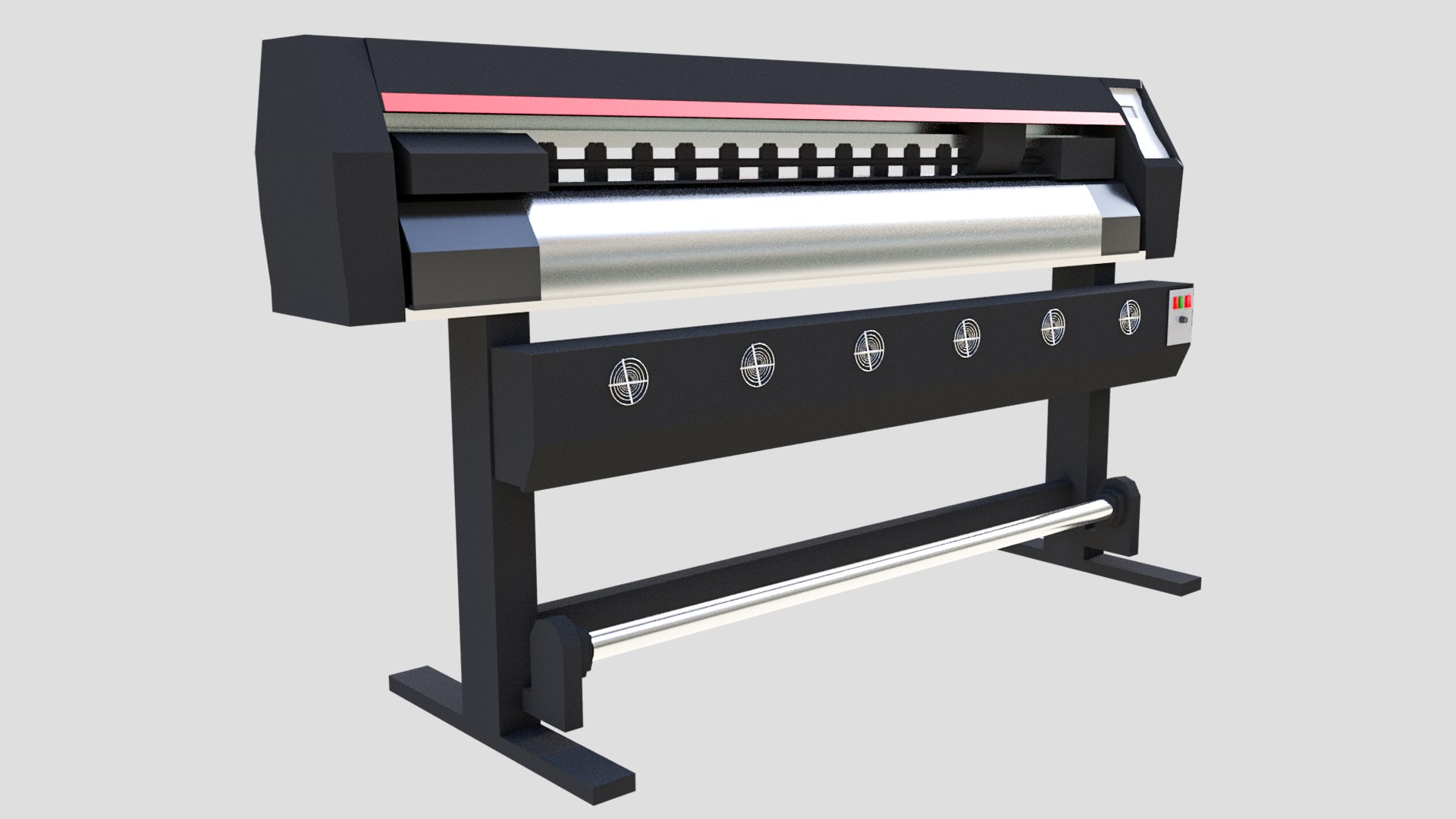 3D Cutting Plotter - TurboSquid 2173535