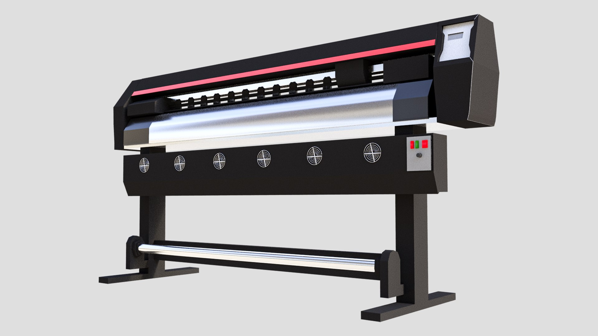 3D Cutting Plotter - TurboSquid 2173535