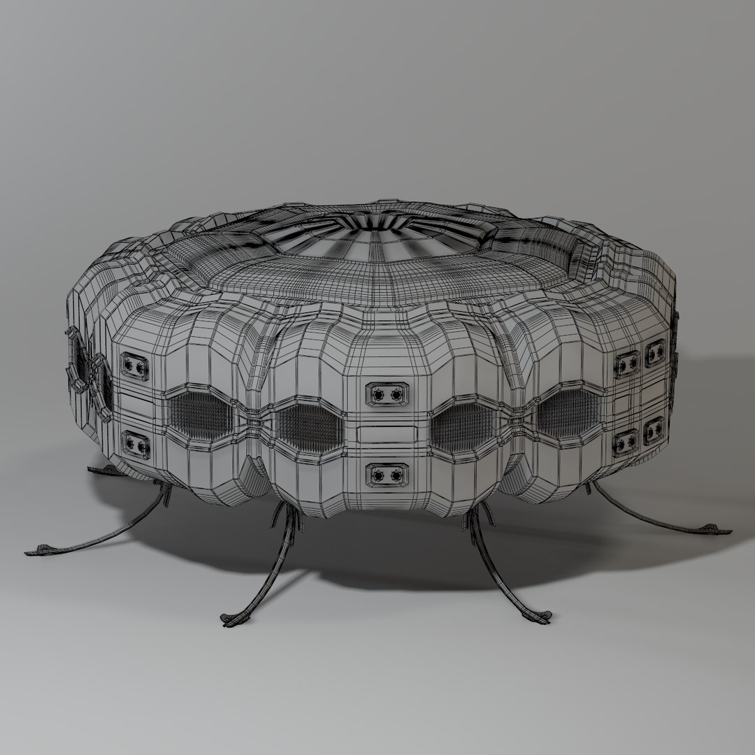 3d model ufo