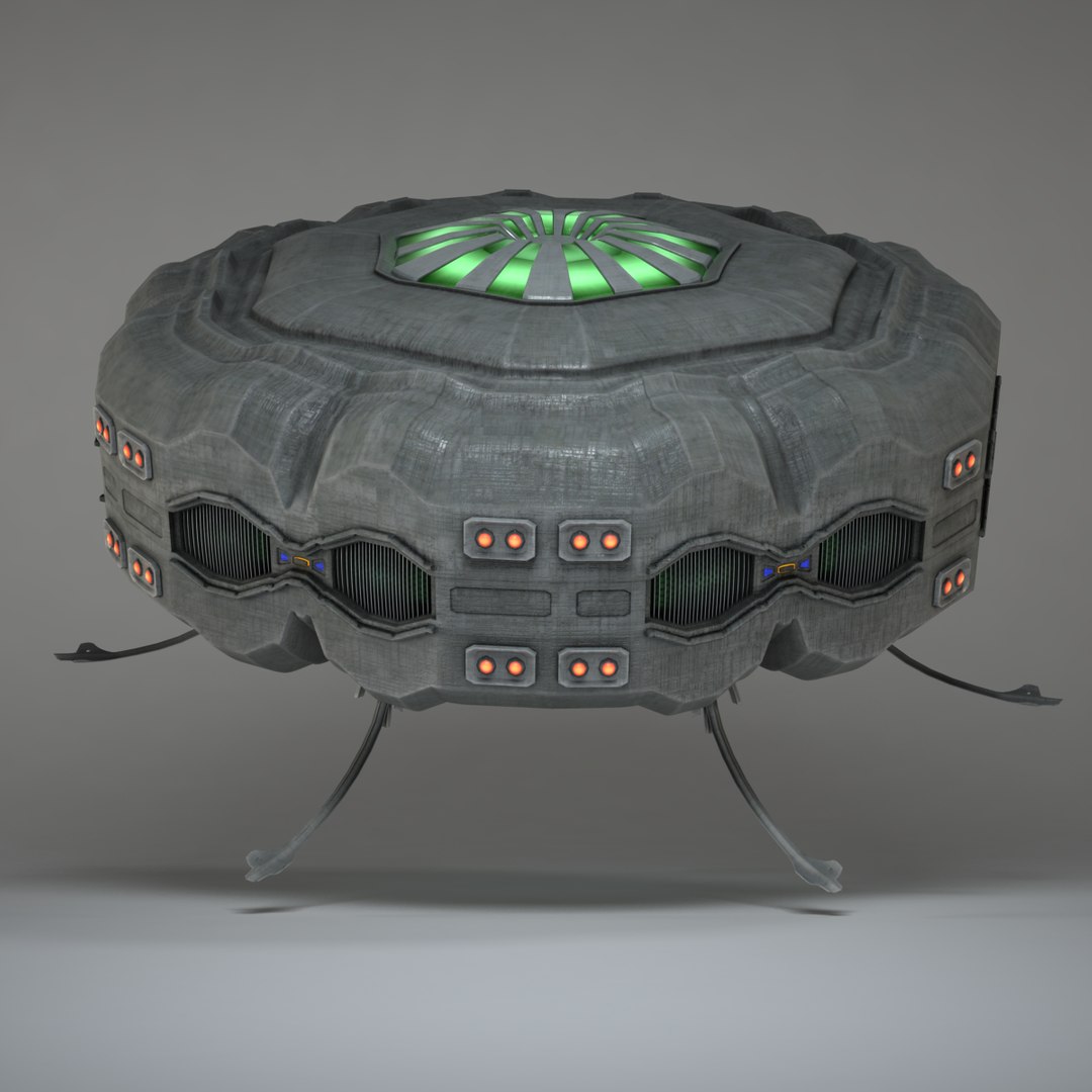 3d model ufo