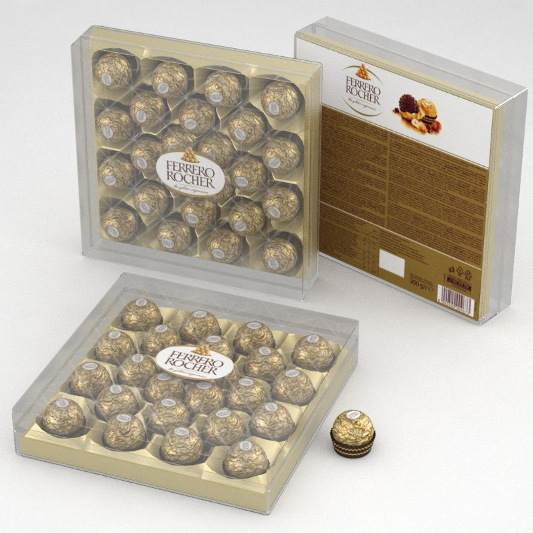 Ferrero Rocher 3D Model - TurboSquid 1272574