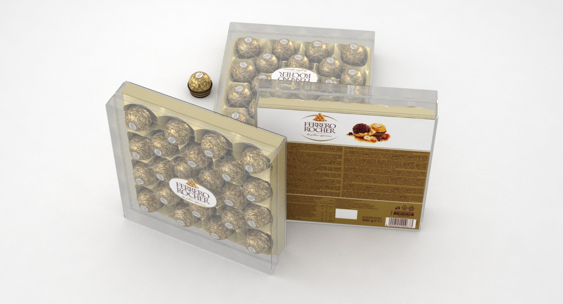 Ferrero Rocher 3D Model - TurboSquid 1272574