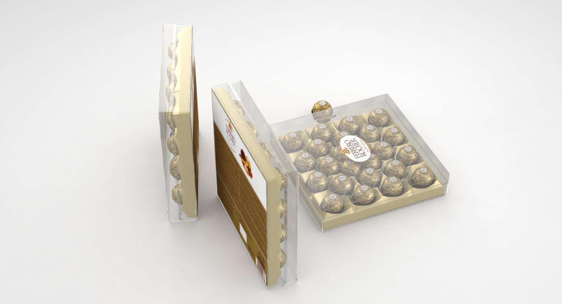 Ferrero Rocher 3D Model - TurboSquid 1272574