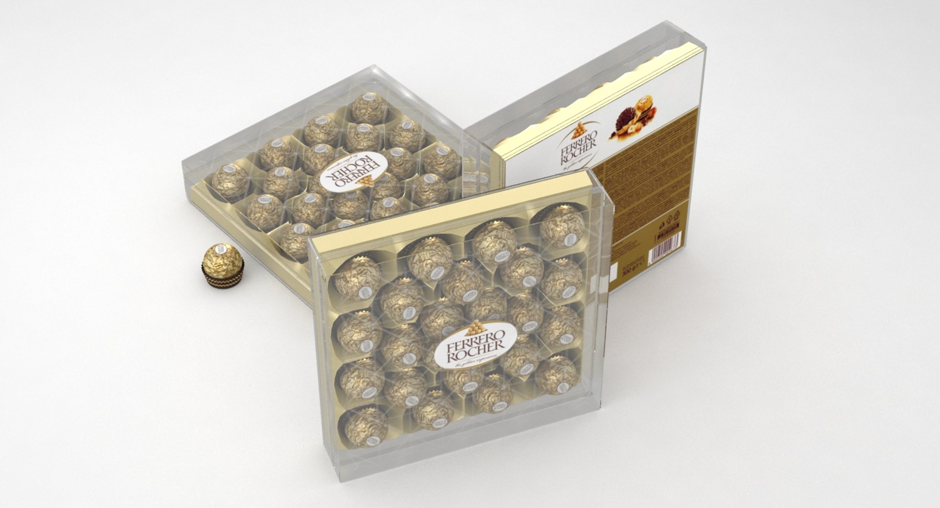 Ferrero Rocher 3D Model - TurboSquid 1272574