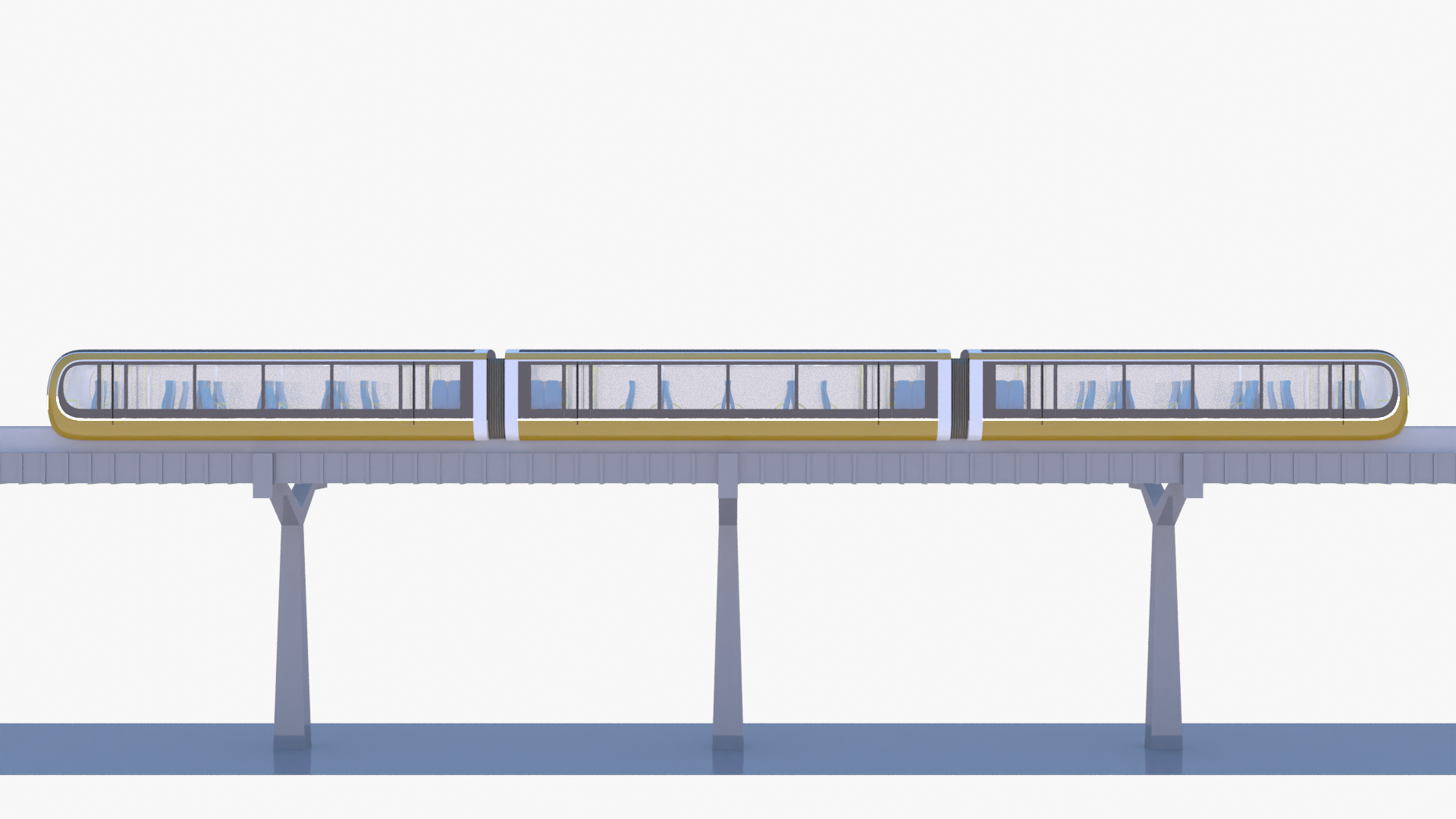 Monorail Trains Collection 2023 II 3D Model - TurboSquid 2071449