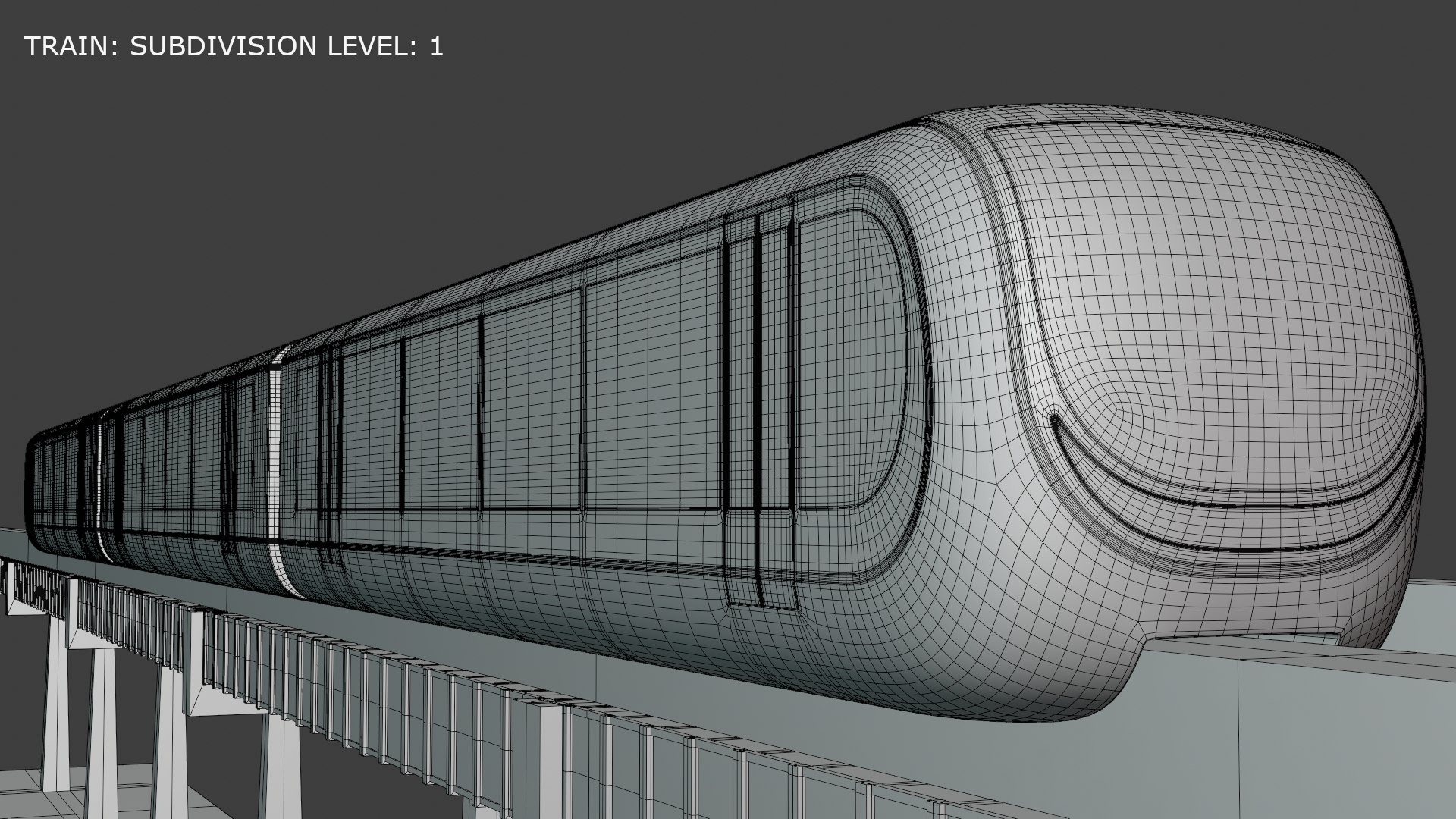 Monorail Trains Collection 2023 II 3D Model - TurboSquid 2071449
