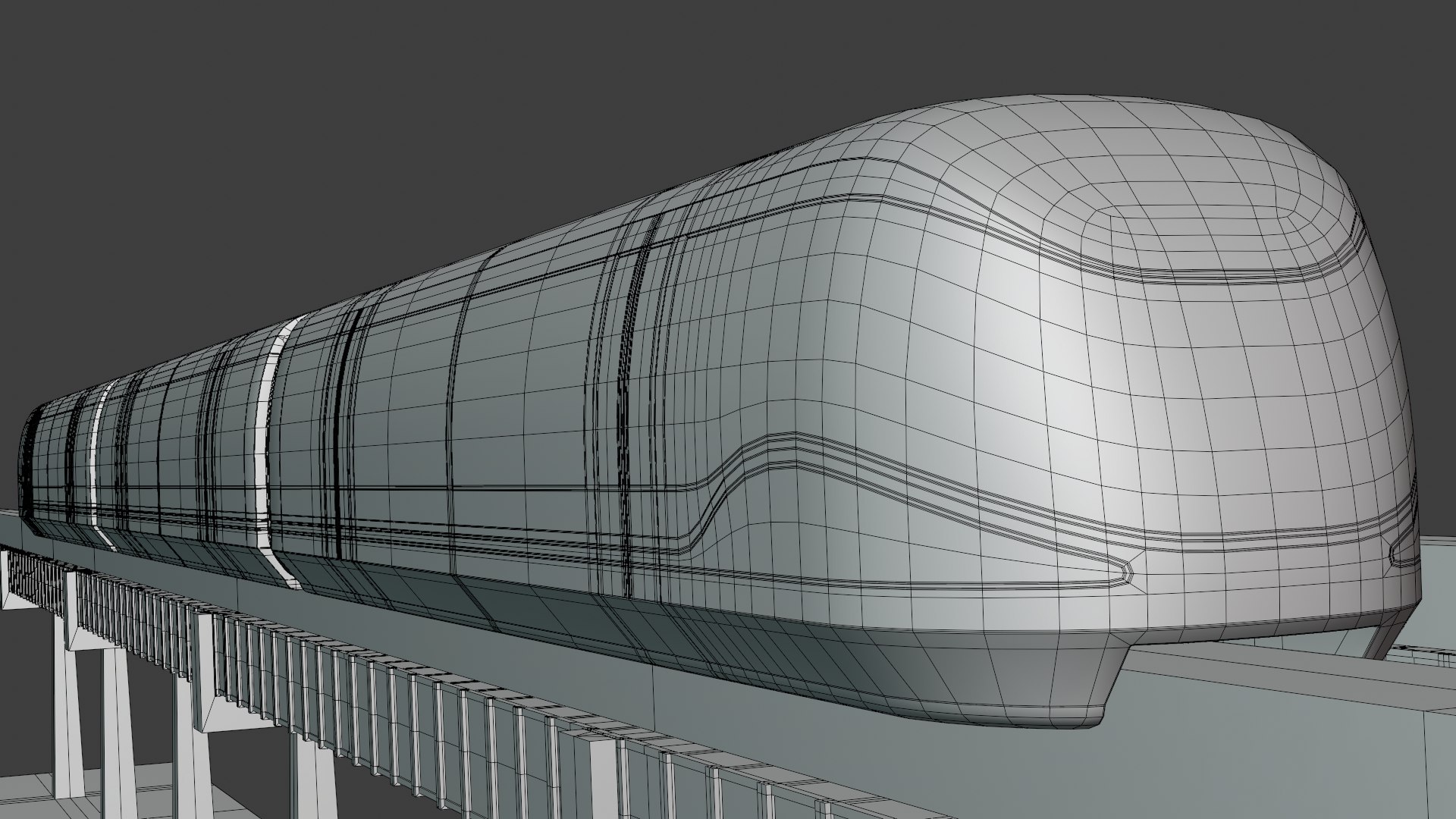 Monorail trains collection 2023 II 3D model - TurboSquid 2071449