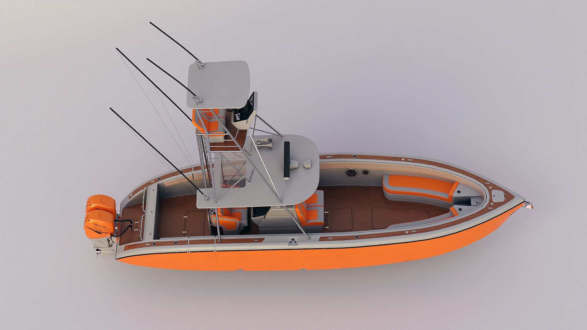 Sport Fisher Boat 3D - TurboSquid 2290413