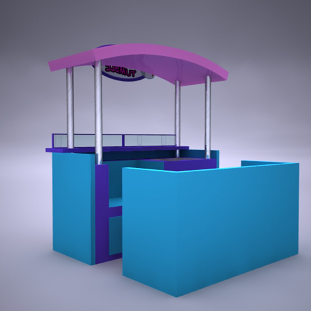 3d Food Cart