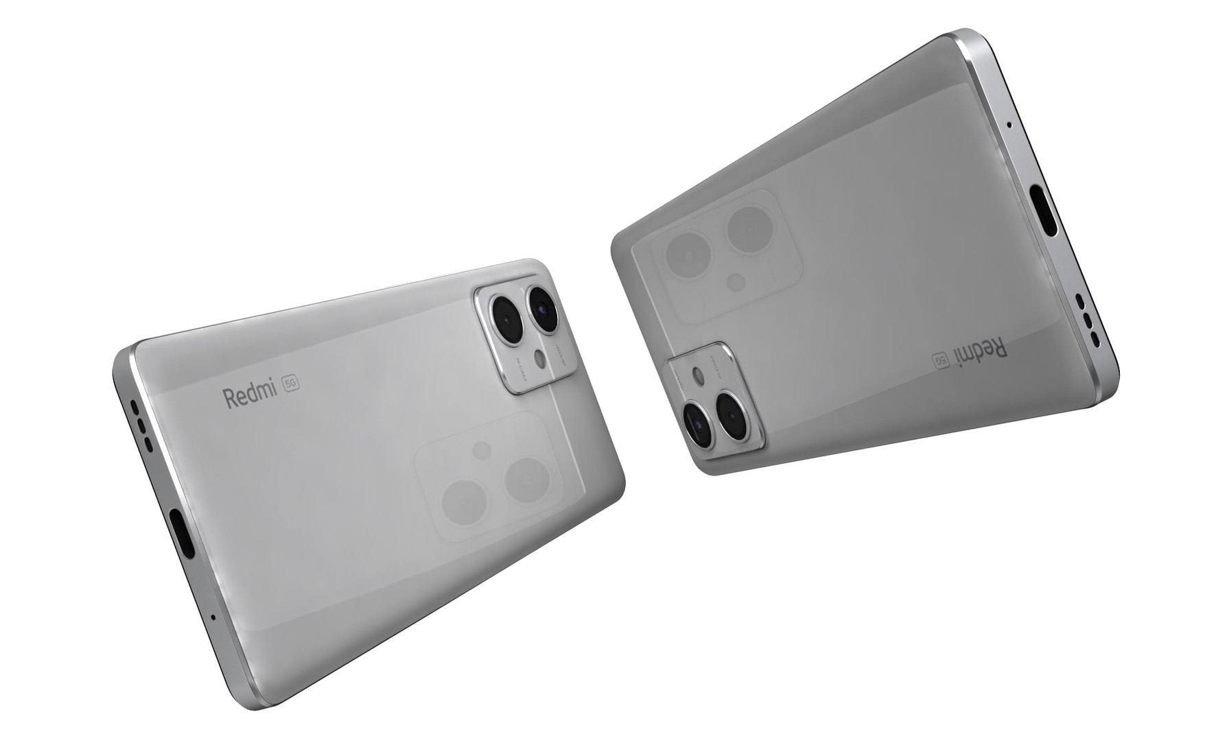 Xiaomi Redmi Note 12 White 3D Model - TurboSquid 1990416