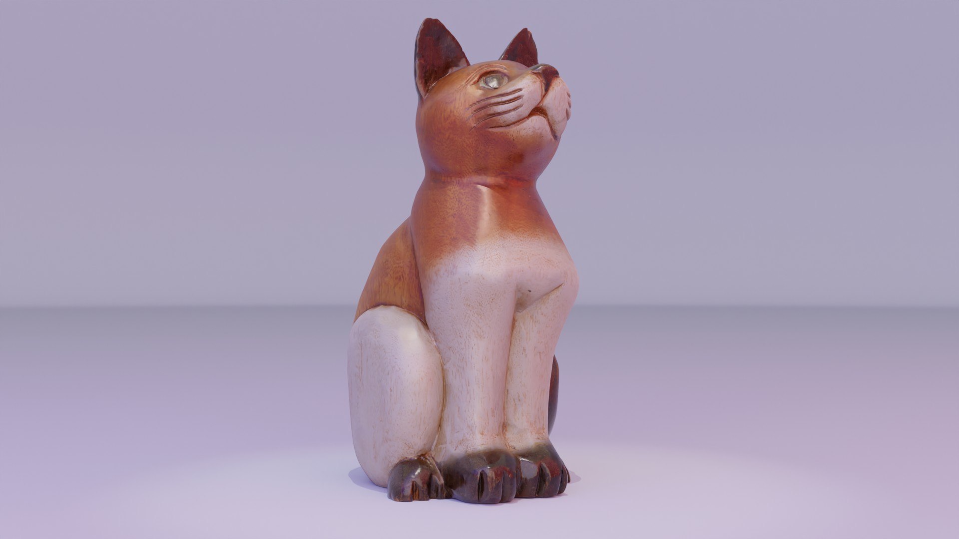 3D Cat Wood Statue 01 High-poly 3D Model Model - TurboSquid 1875381
