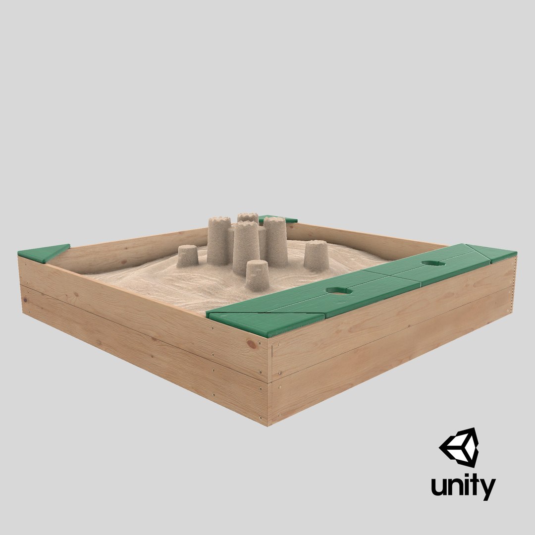 Sand Castle Sandpit 3D - TurboSquid 1620778