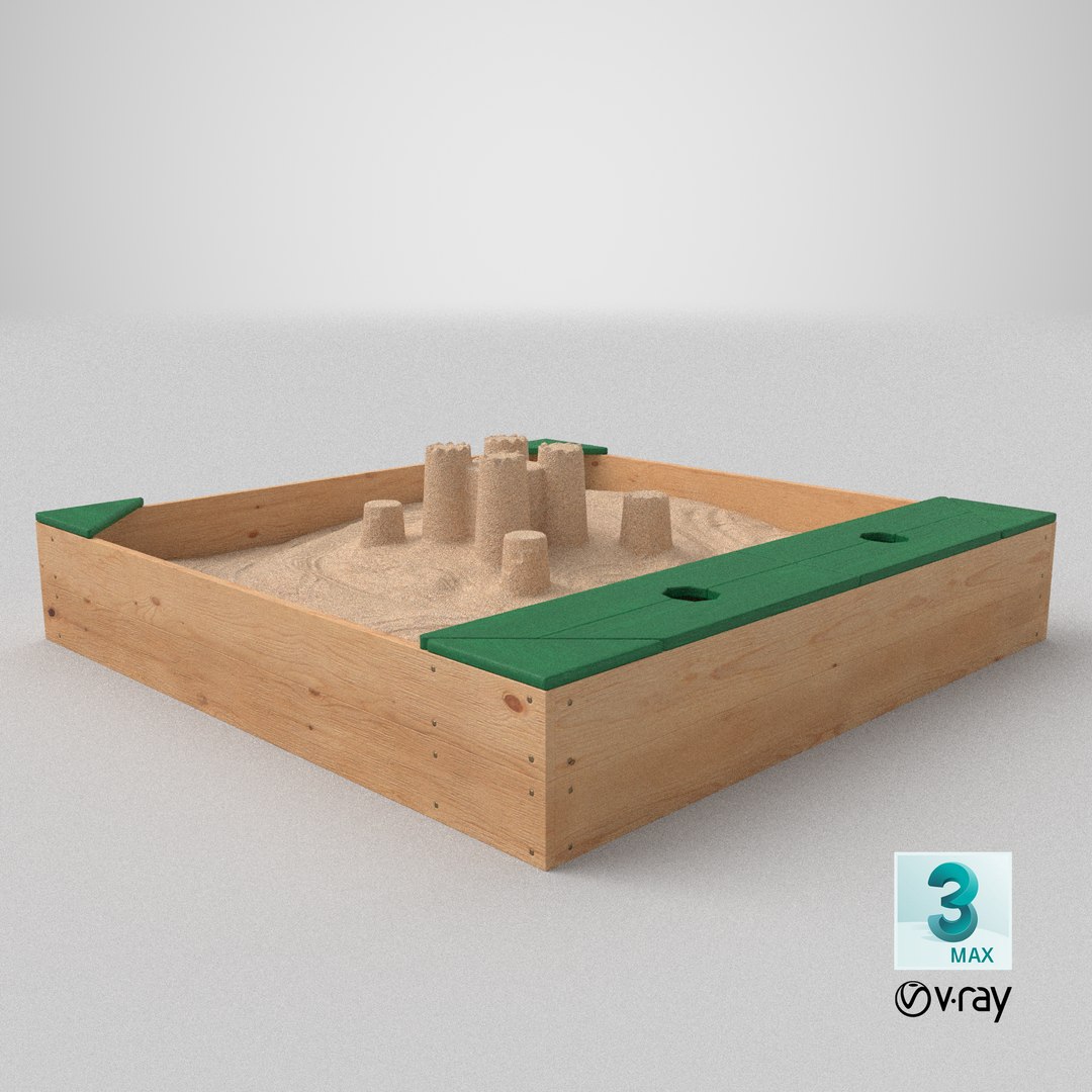 Sand Castle Sandpit 3D - TurboSquid 1620778