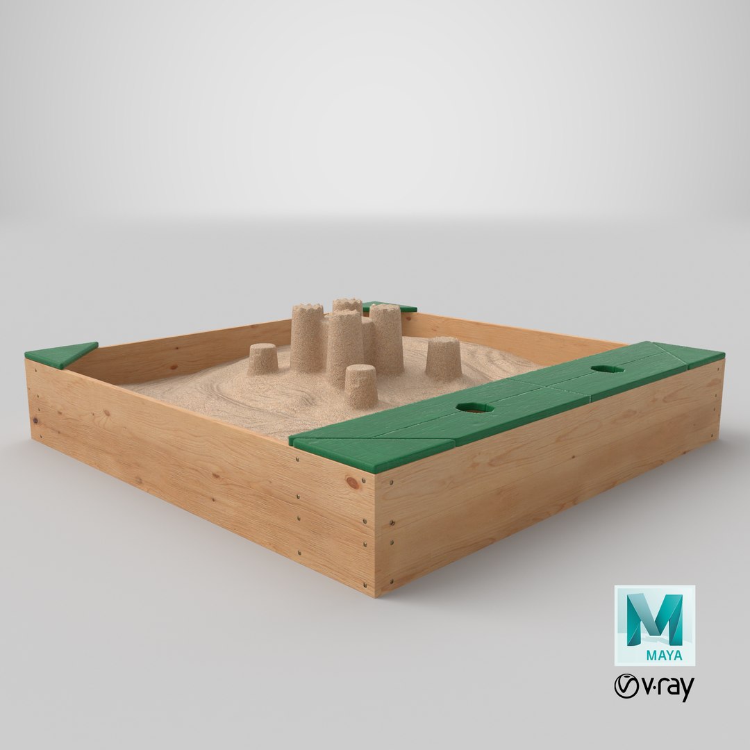 Sand Castle Sandpit 3D - TurboSquid 1620778