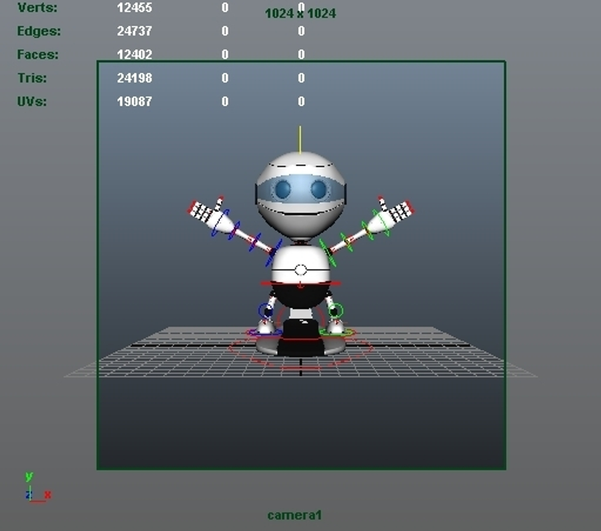 3D robot rigged - TurboSquid 1179916