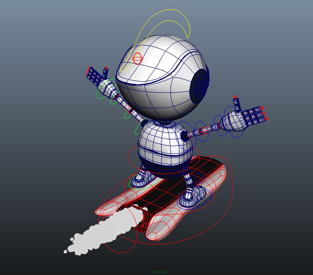 3D robot rigged - TurboSquid 1179916