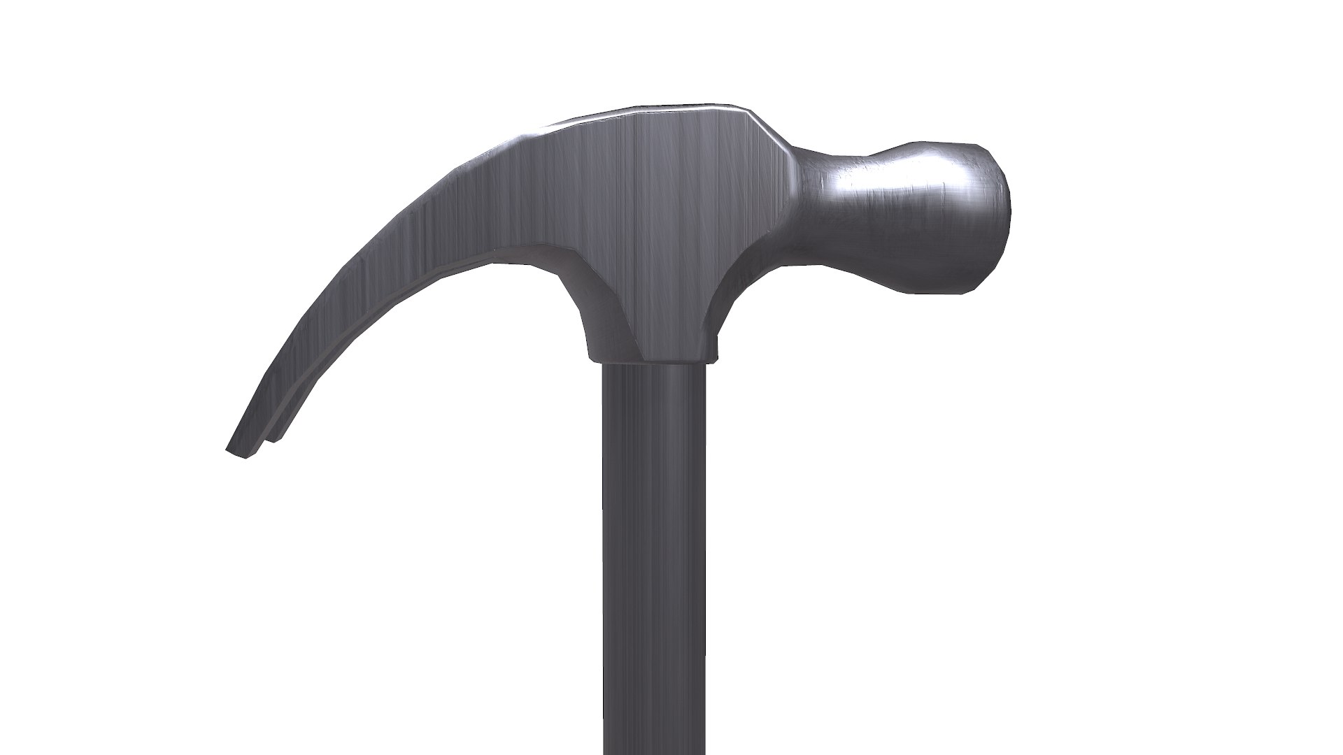 3D Claw Hammer Low-poly PBR Model - TurboSquid 2214008