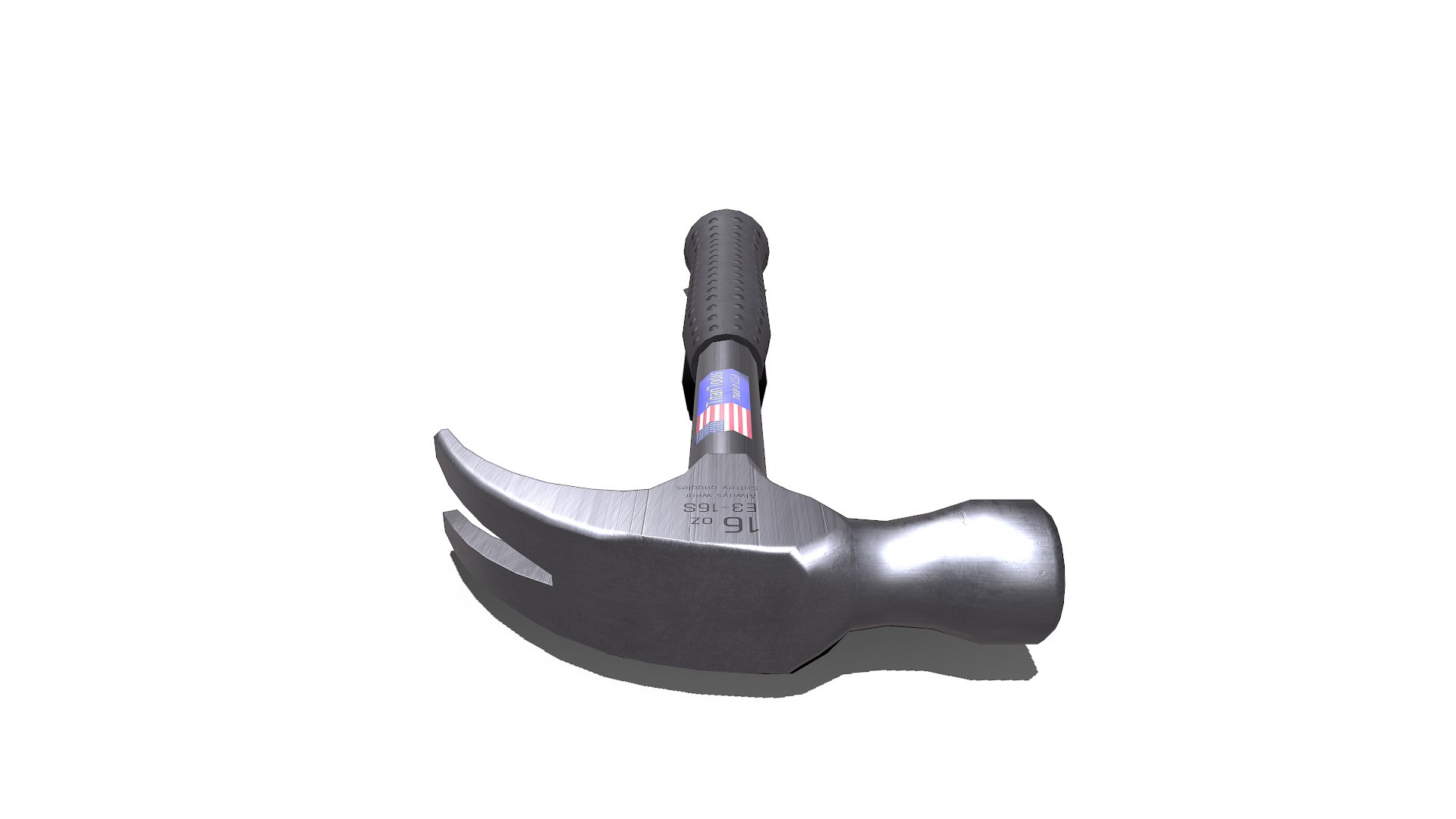 3D Claw Hammer Low-poly PBR Model - TurboSquid 2214008