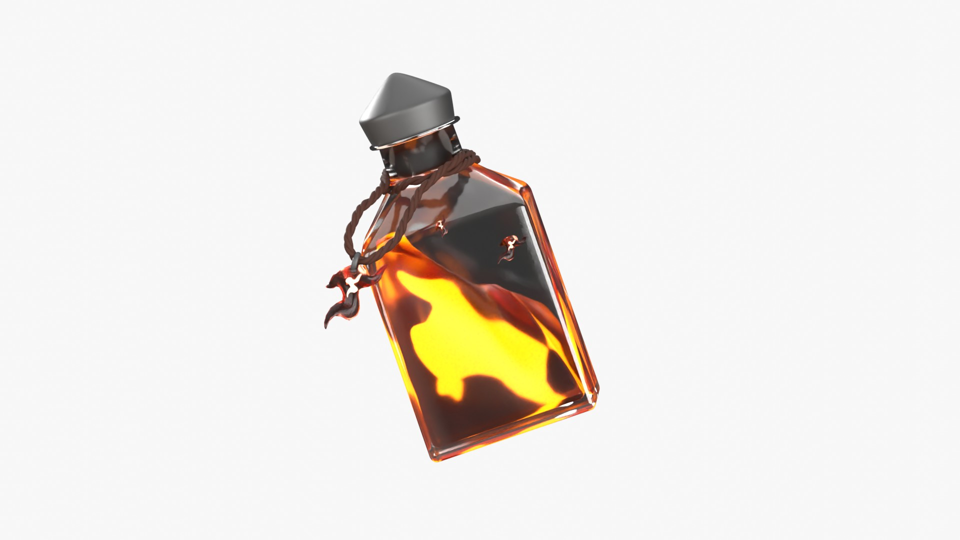 Fire Spell Potion 3D - TurboSquid 2212635