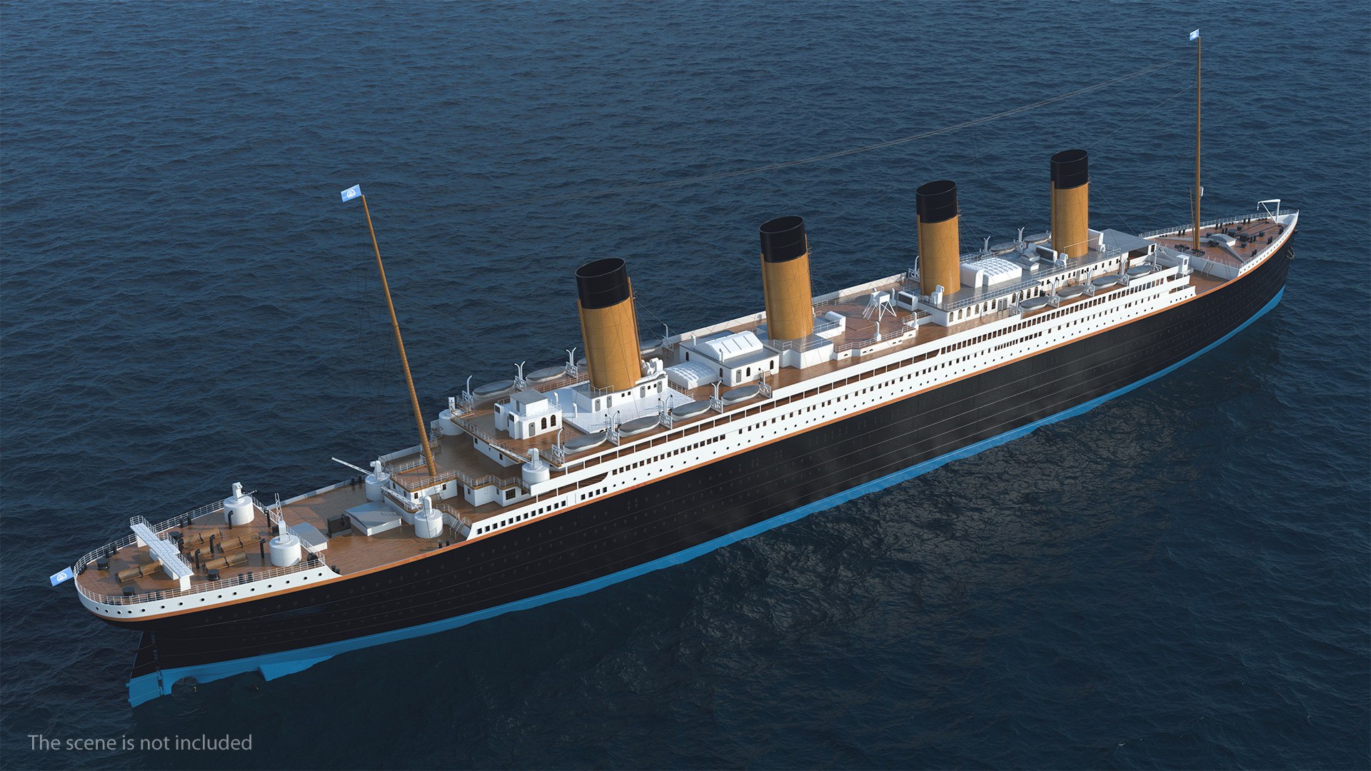 3D model ocean liner - TurboSquid 1464079