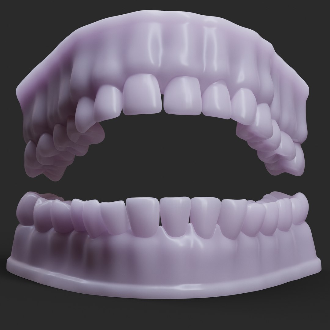 Dentures D Mold 3D - TurboSquid 1826794