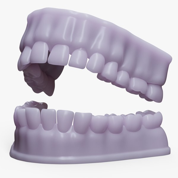 3D Dentures Models | TurboSquid