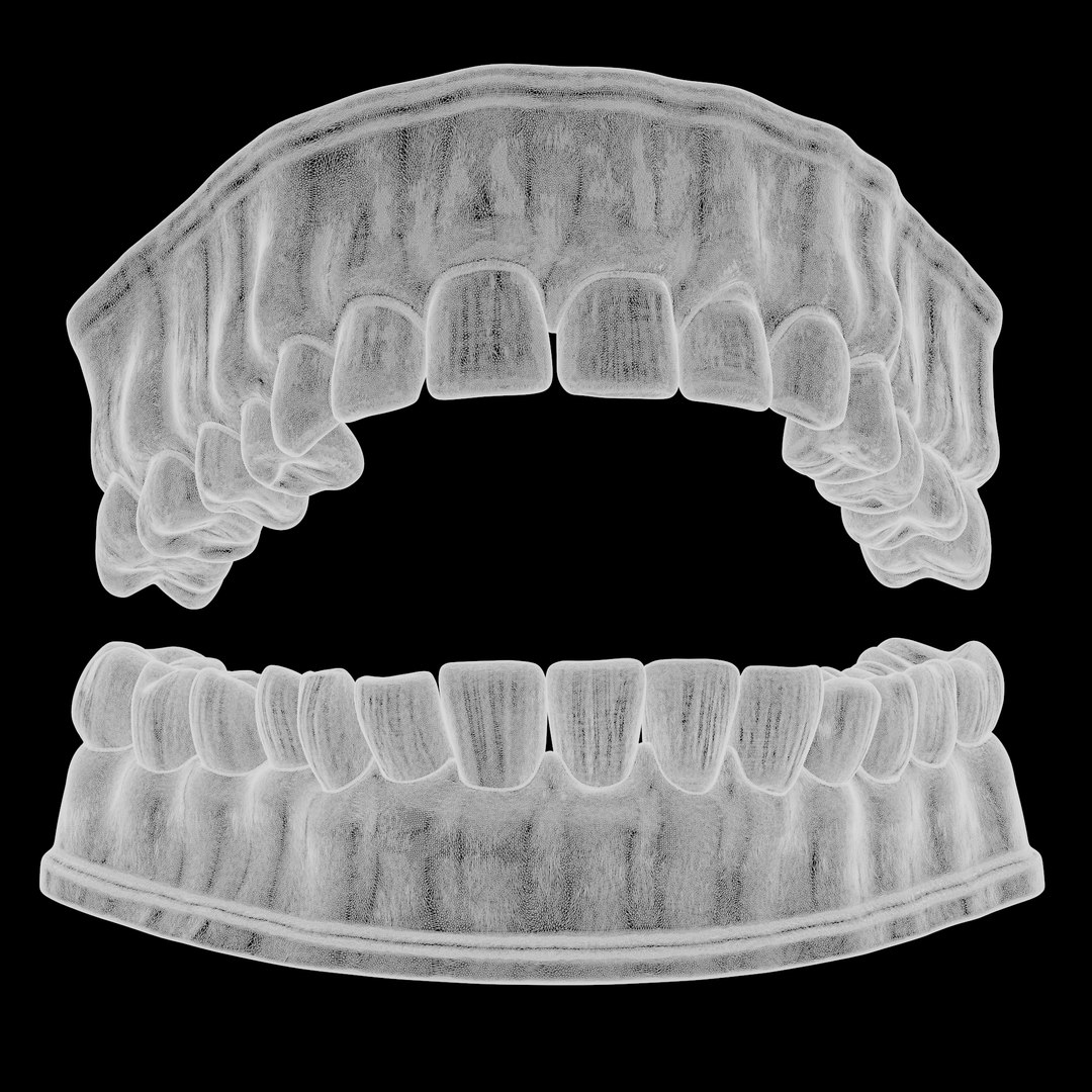 Dentures D Mold 3D - TurboSquid 1826794