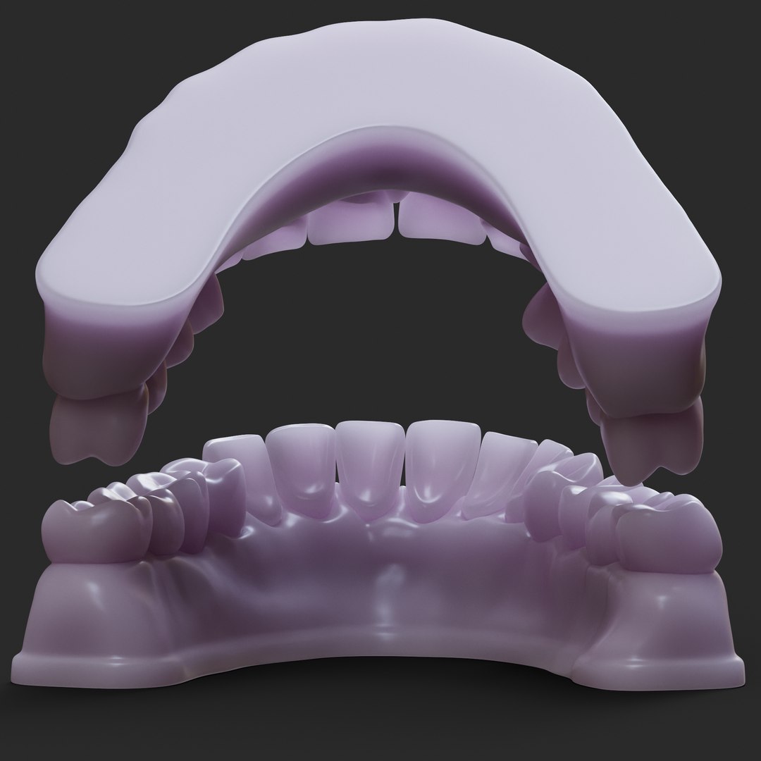 Dentures D Mold 3D - TurboSquid 1826794