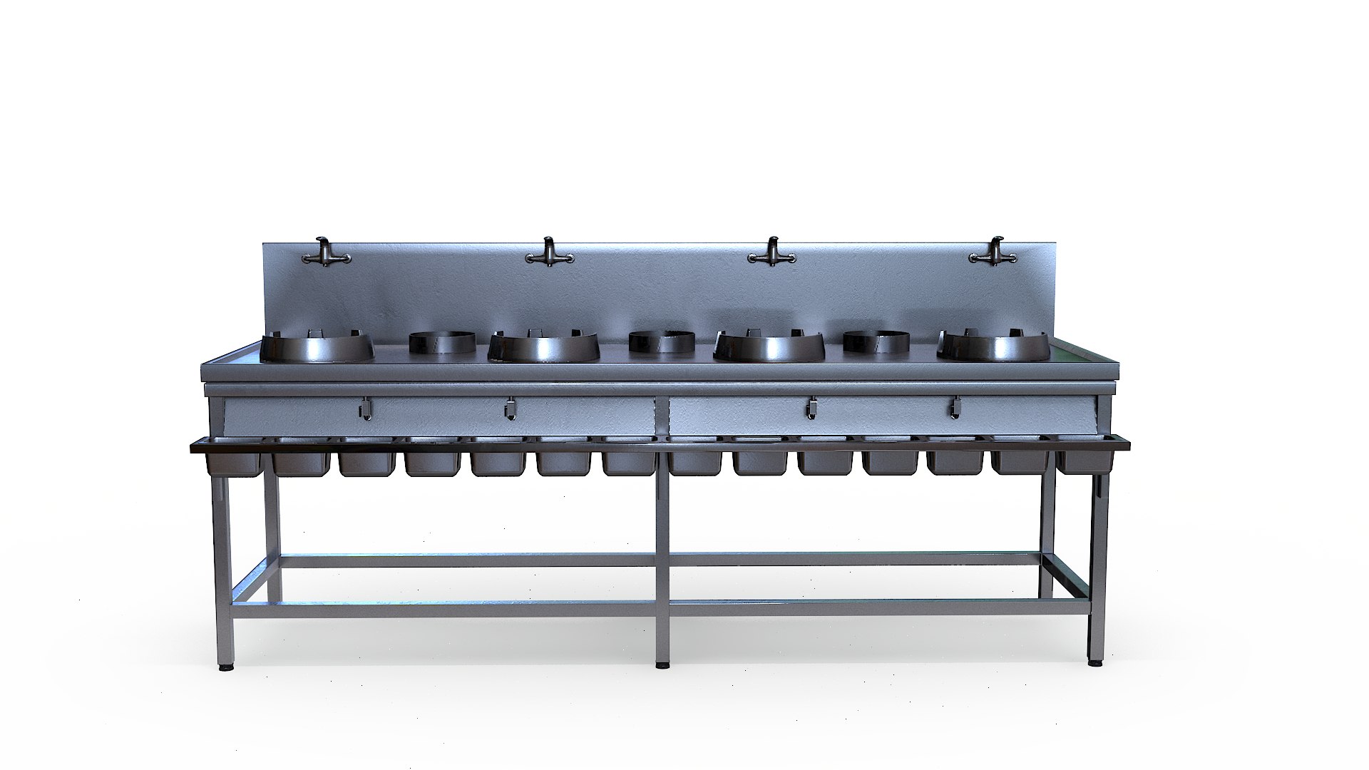 Cooking bench 3D model - TurboSquid 2154089