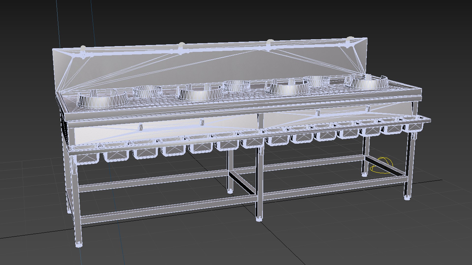 Cooking bench 3D model - TurboSquid 2154089
