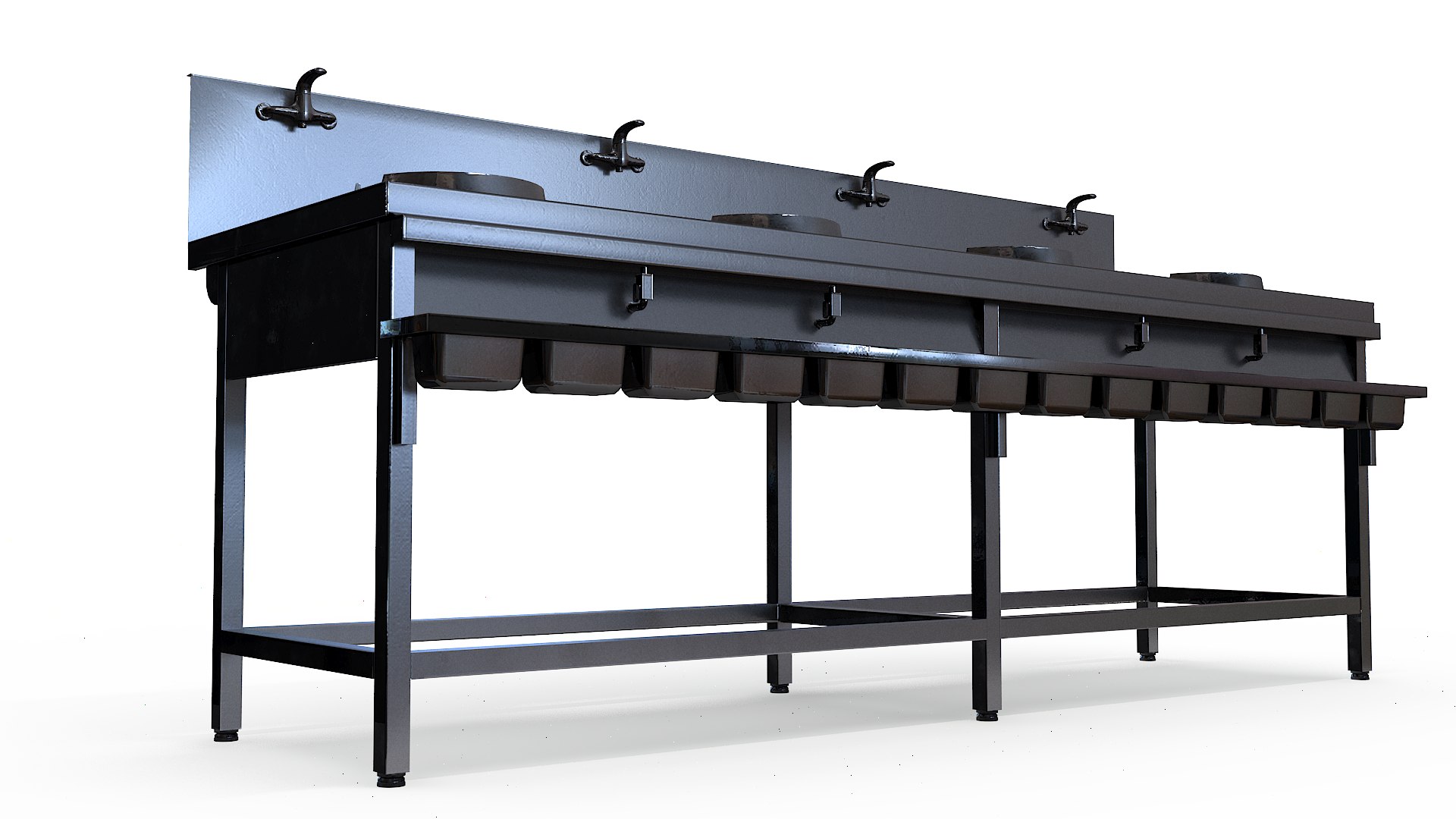 Cooking bench 3D model - TurboSquid 2154089