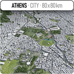 3D Athens Models - Browse & Download Formats - TurboSquid