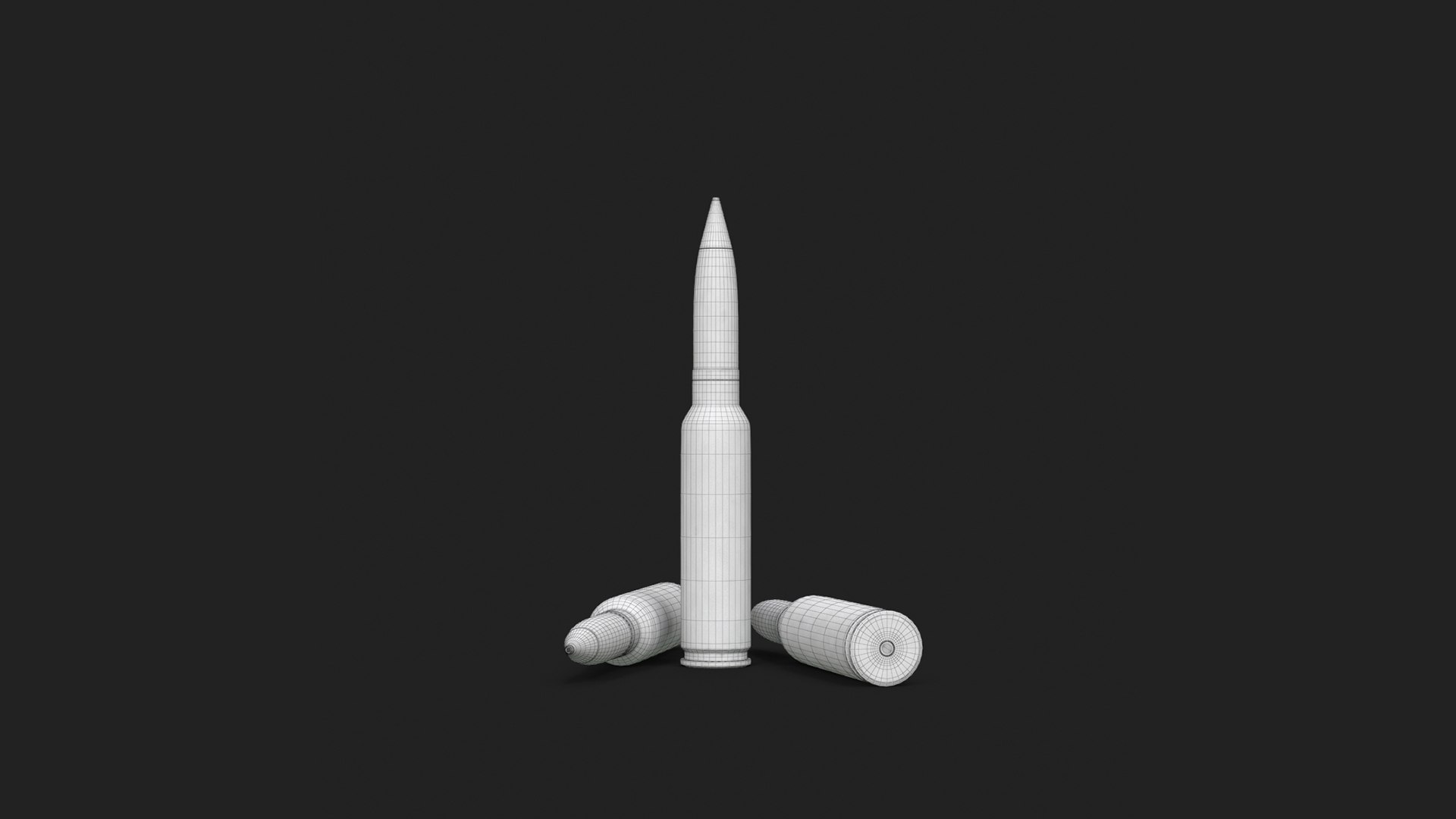 3D Model Bullet 30x173 - TurboSquid 2351362