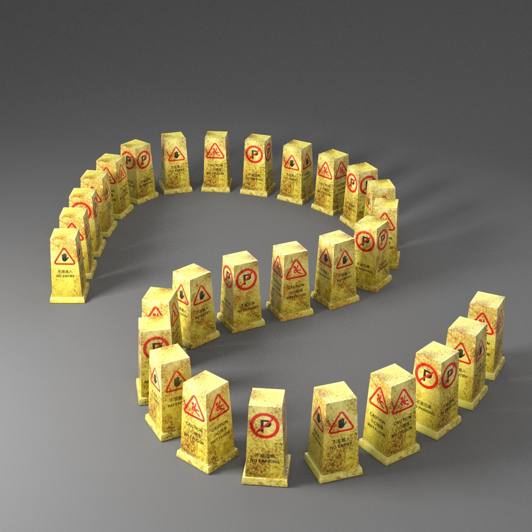 Free Hazard Cone type 1 3D - TurboSquid 1715346