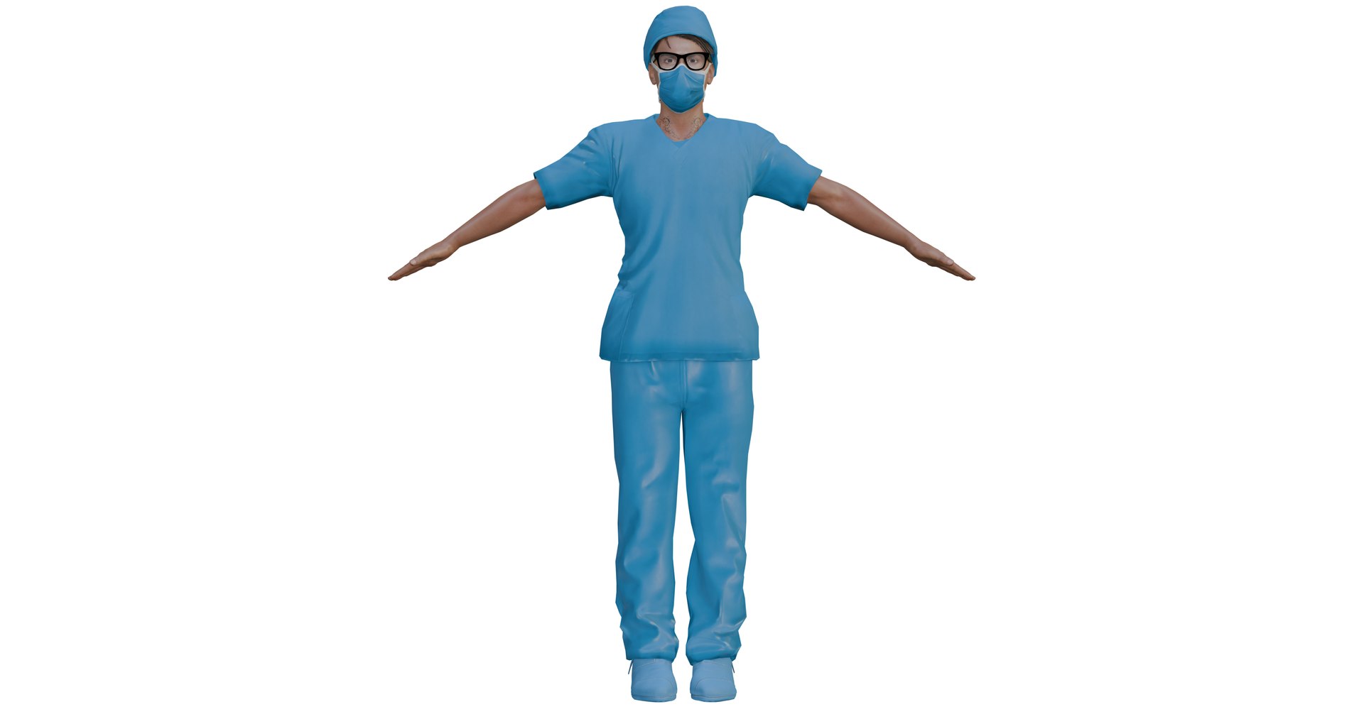 High-Quality 3D Doctor Character 3D - TurboSquid 2283154