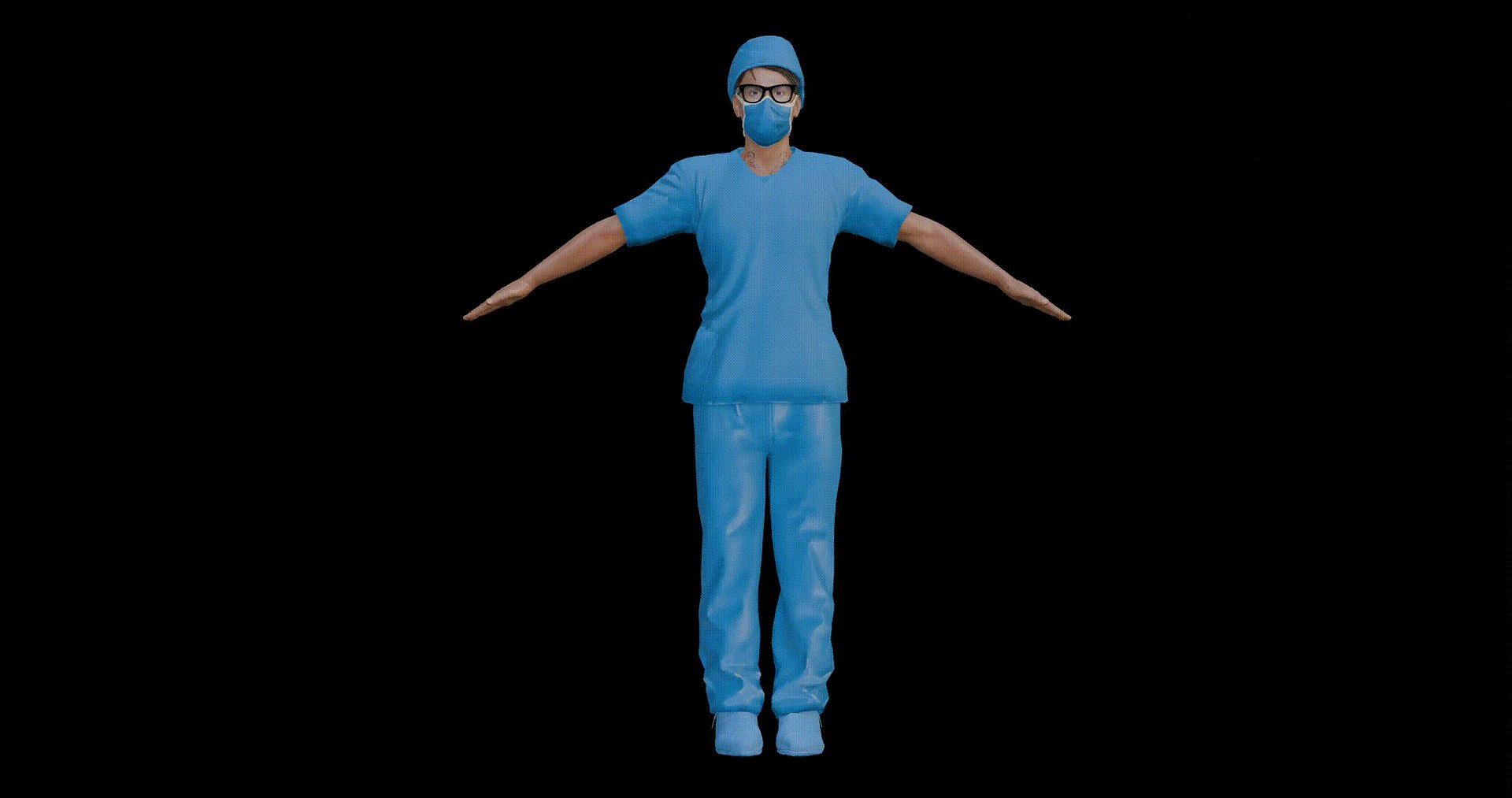 High-Quality 3D Doctor Character 3D - TurboSquid 2283154