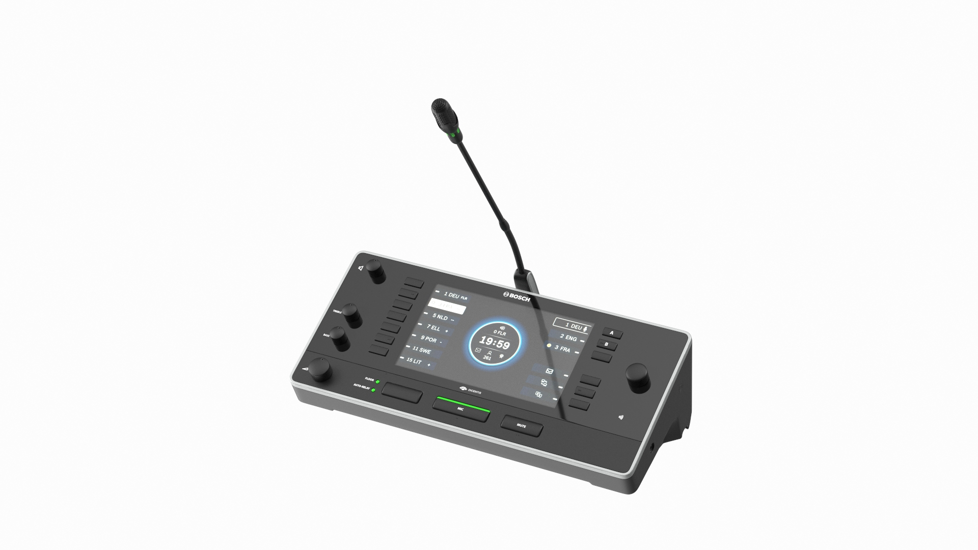 Bosch Interpreter Desk With Video Output 3D Model - TurboSquid 1797851